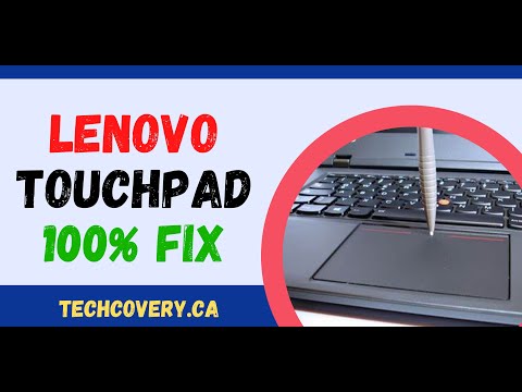 Lenovo Touchpad Not Working 100% Fix