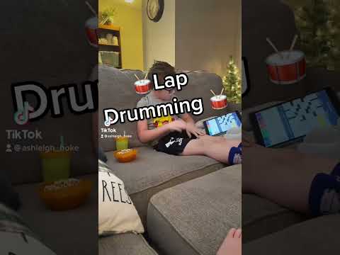 Literally drums on EVERYTHING lol ๐ my little drummer boy #drumming #davegrohl #drummingtechnique