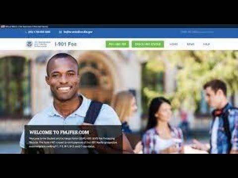 HOW TO PAY SEVIS FEE #easy & #effective