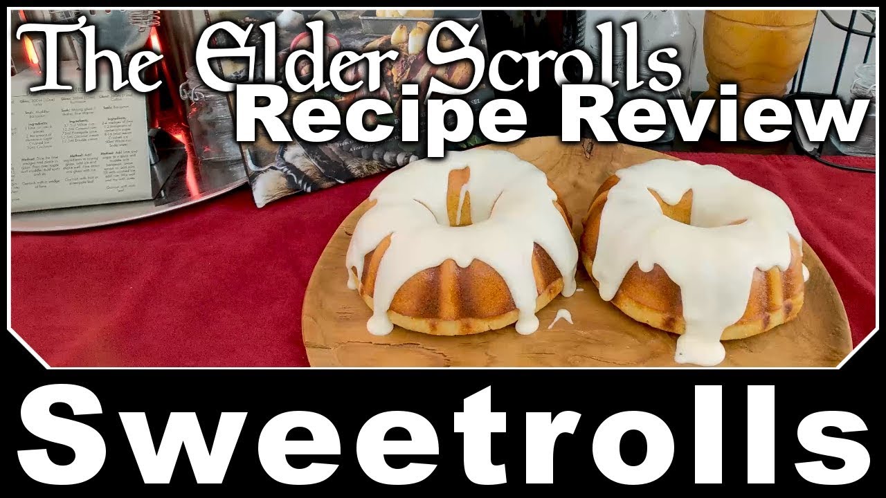Elder Scrolls Recipe Review: Sweetrolls