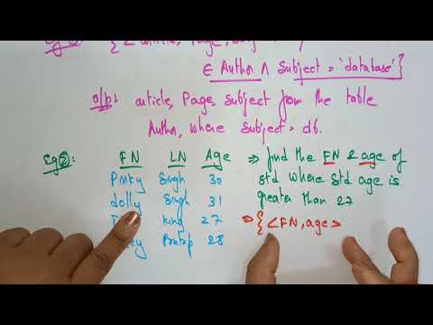 Learn Domain relational calculus in dbms | DRC | Bhanu Priya - Mind Luster