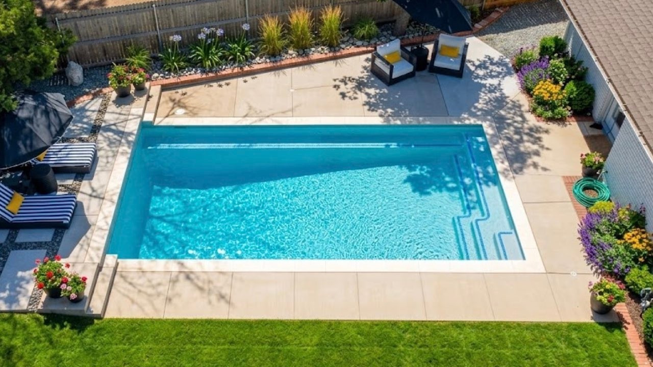 Inside an gorgeous $75,000 Pool Construction