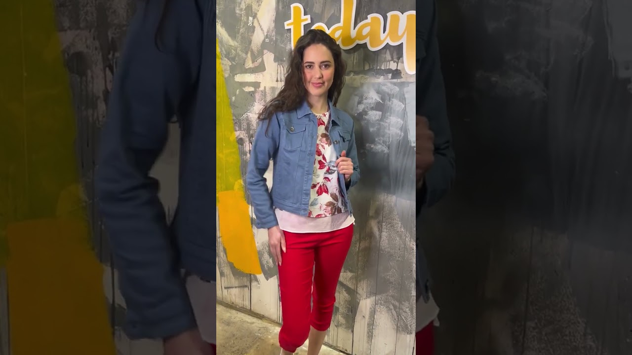 Cropped Denim Jacket | Seen On RTE