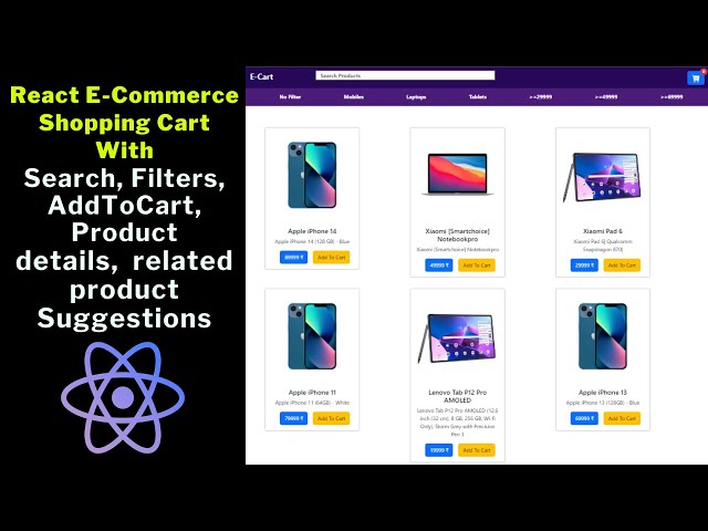 Building and Deploying a React E-commerce Shopping Cart in Hindi | Galaxy.ai