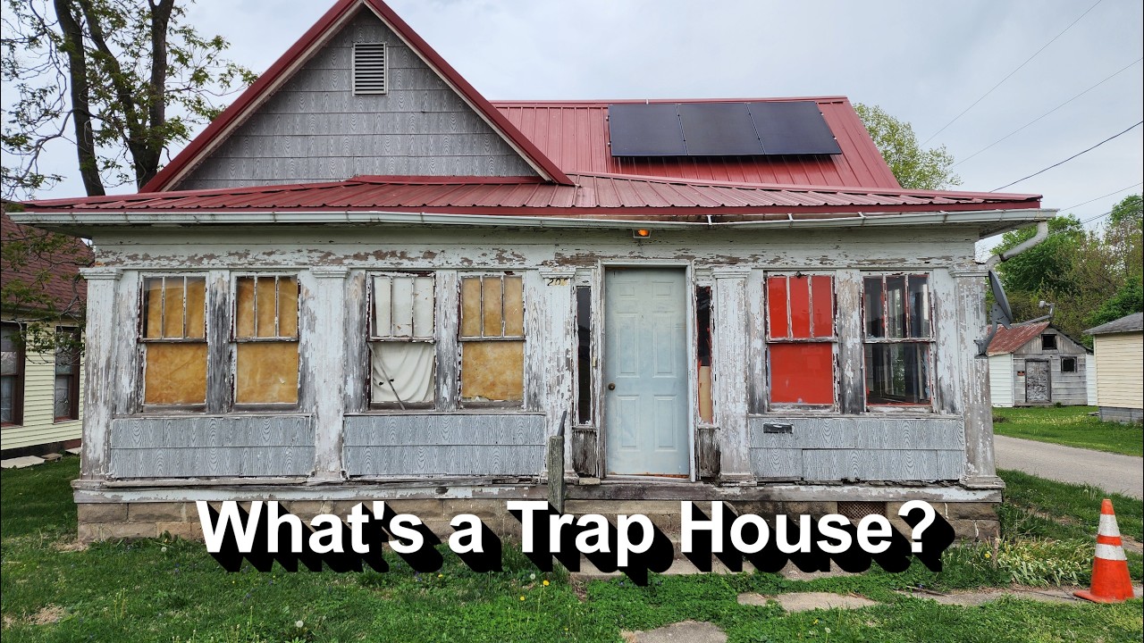 Cleaning a TRAP HOUSE for FREE!