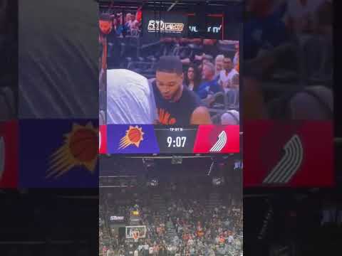 Mikal Bridges & DeAndre Ayton were vibing to NBA Youngboy π€£ #nba #nbayoungboy #phoenixsuns