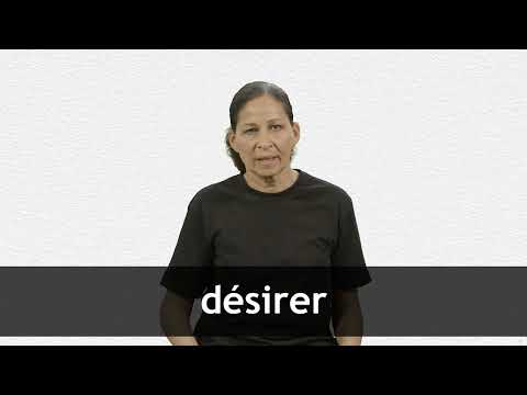 English Translation of “DÉSIRER” | Collins French-English Dictionary