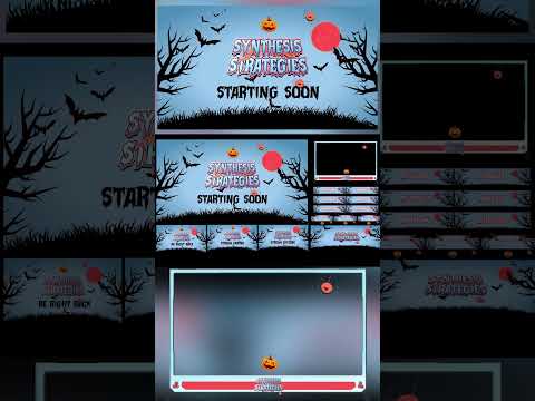 I will design best twitch overlay animated and logo for your stream(LINK IN FIRST COMMENT)