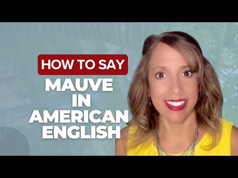 How to say mauve l How to Pronounce Mauve in English l American English l Pronounce mauve