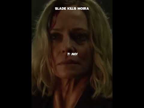 Slade Kills Moira #shorts #arrow
