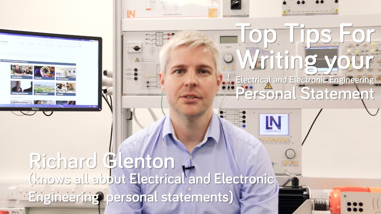 How To Write A Personal Statement For Electronic and Electrical Engineering