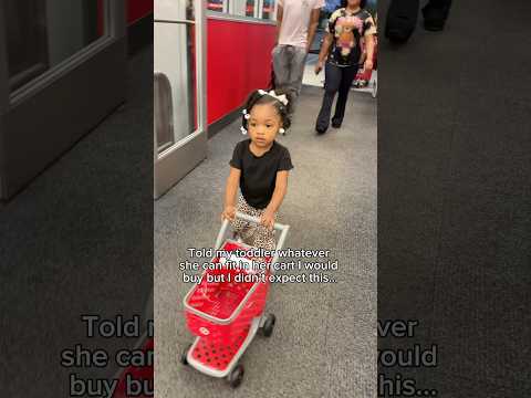 I canβt believe she would go for that. Shopping with a 2-year-old. #toddlers #shopping