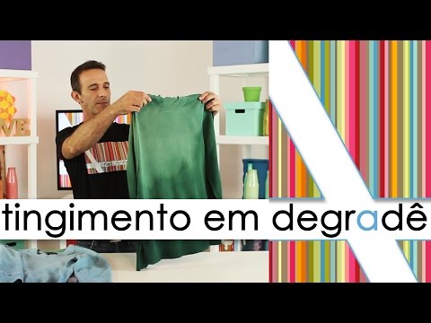 "TINGIMENTO EM DEGRADÊ"