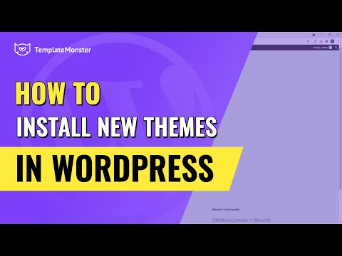How to install new themes in WordPress