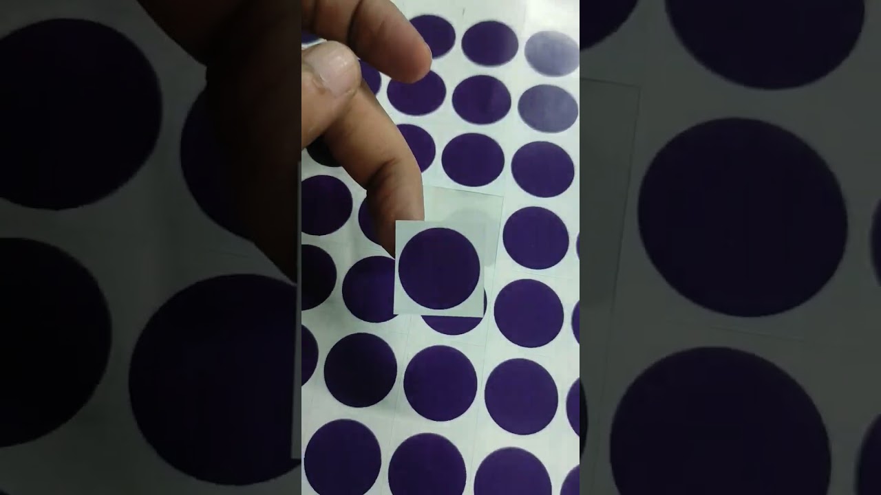 blue dot sticker manufacturers sabse kam price me #labels #labelprinting #vinyllabels #stickerlabel