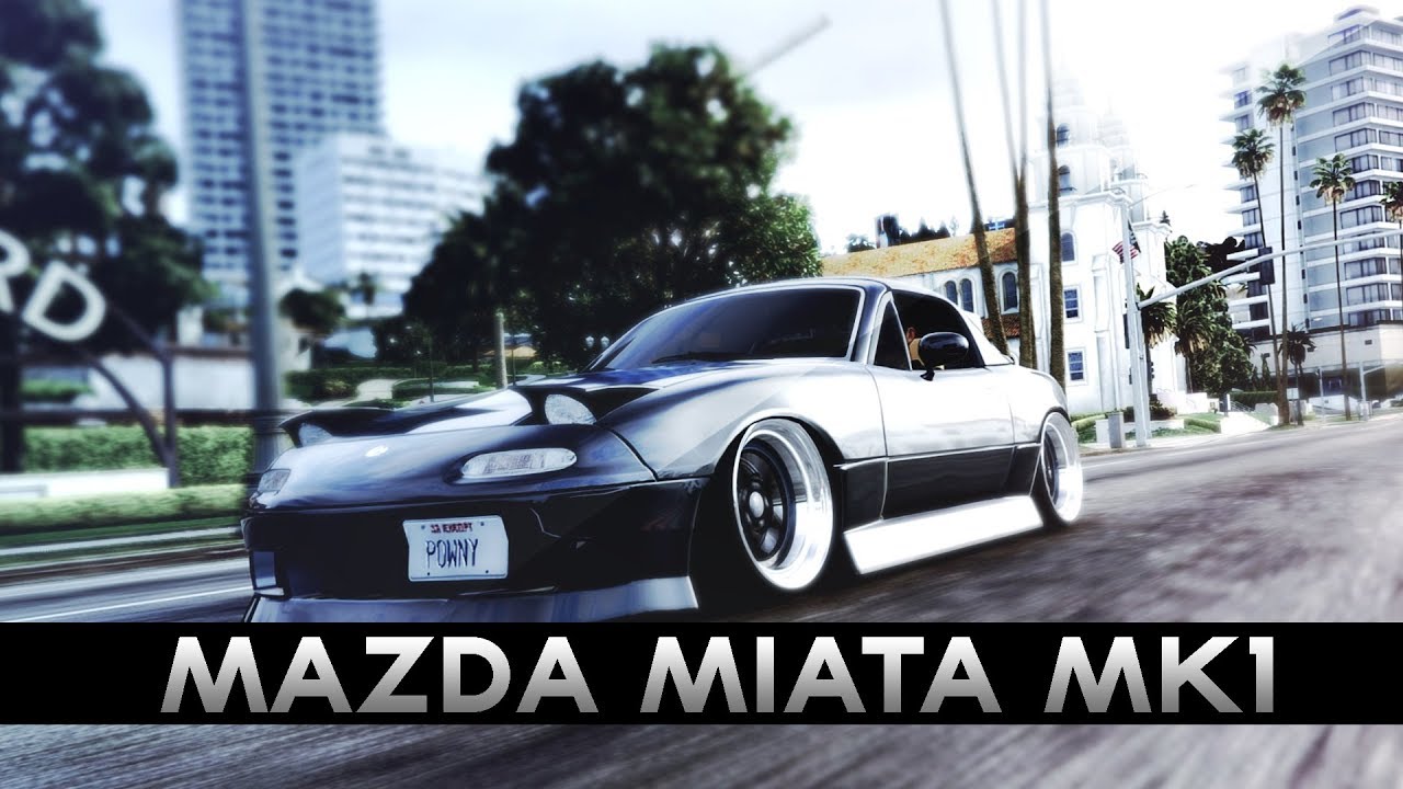 Mazda Miata Mk1 with Arios Body Kit | GTA 5 Mods