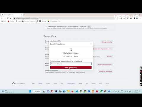 How to DELETE a GitHub Repository || Easy Tutorial #github #repository #delete