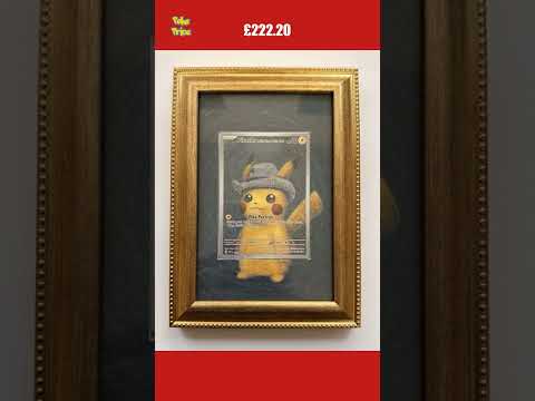 Pokémon Pikachu Van Gogh Museum Pikachu With Grey Felt Hat Promo Card Sealed