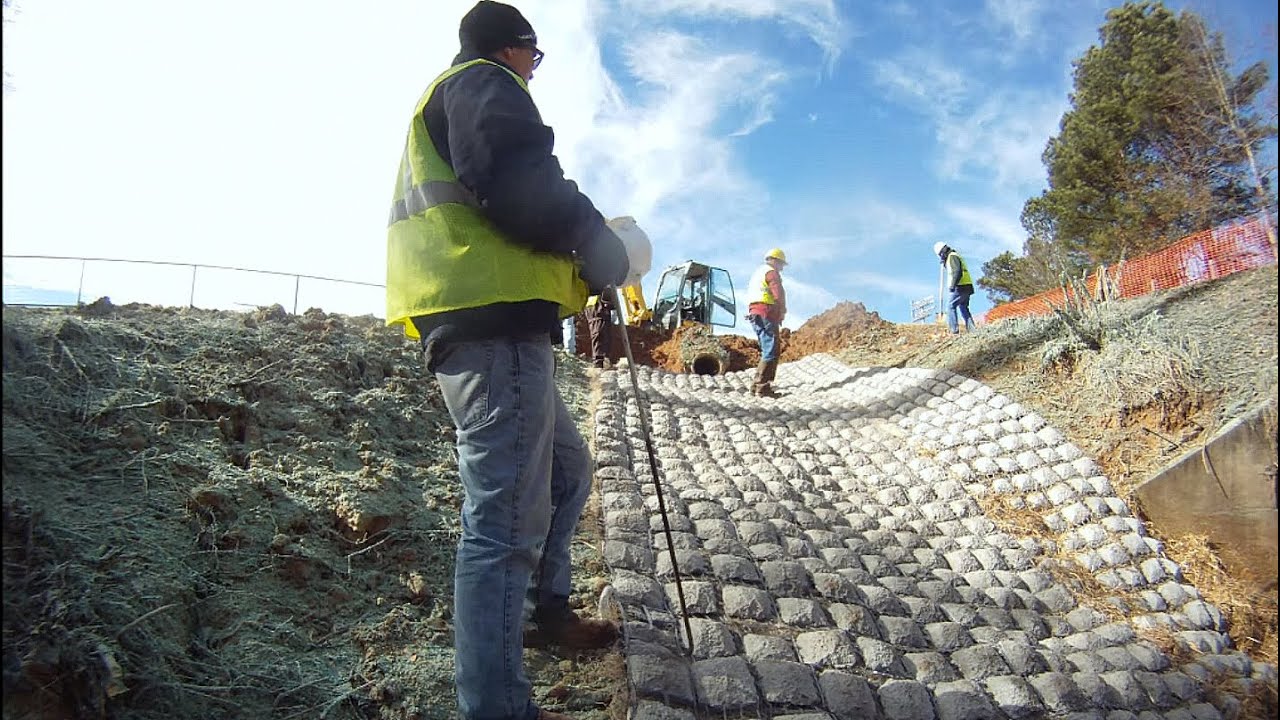 Outlet Protection and Bridge Abutment Using Flexamat Erosion Control Mats at Parkerson Mill Creek AL