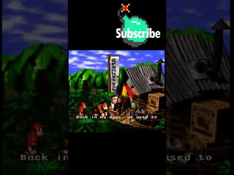 Why We Love To Visit Cranky Kong #donkeykongcountry #snes #supernintendo #retrogaming #videogames