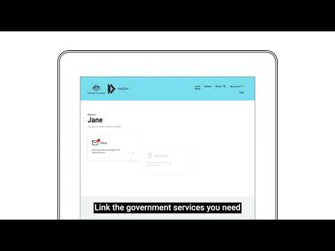 Link services to your myGov account