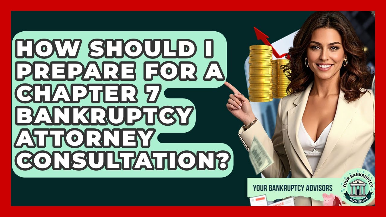 How Should I Prepare For A Chapter 7 Bankruptcy Attorney Consultation? - Your Bankruptcy Advisors