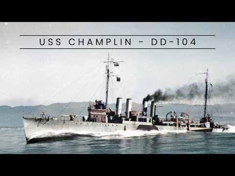 USS Champlin - DD-104 (Destroyer)