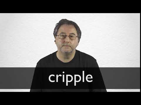 CRIPPLE definition and meaning | Collins English Dictionary