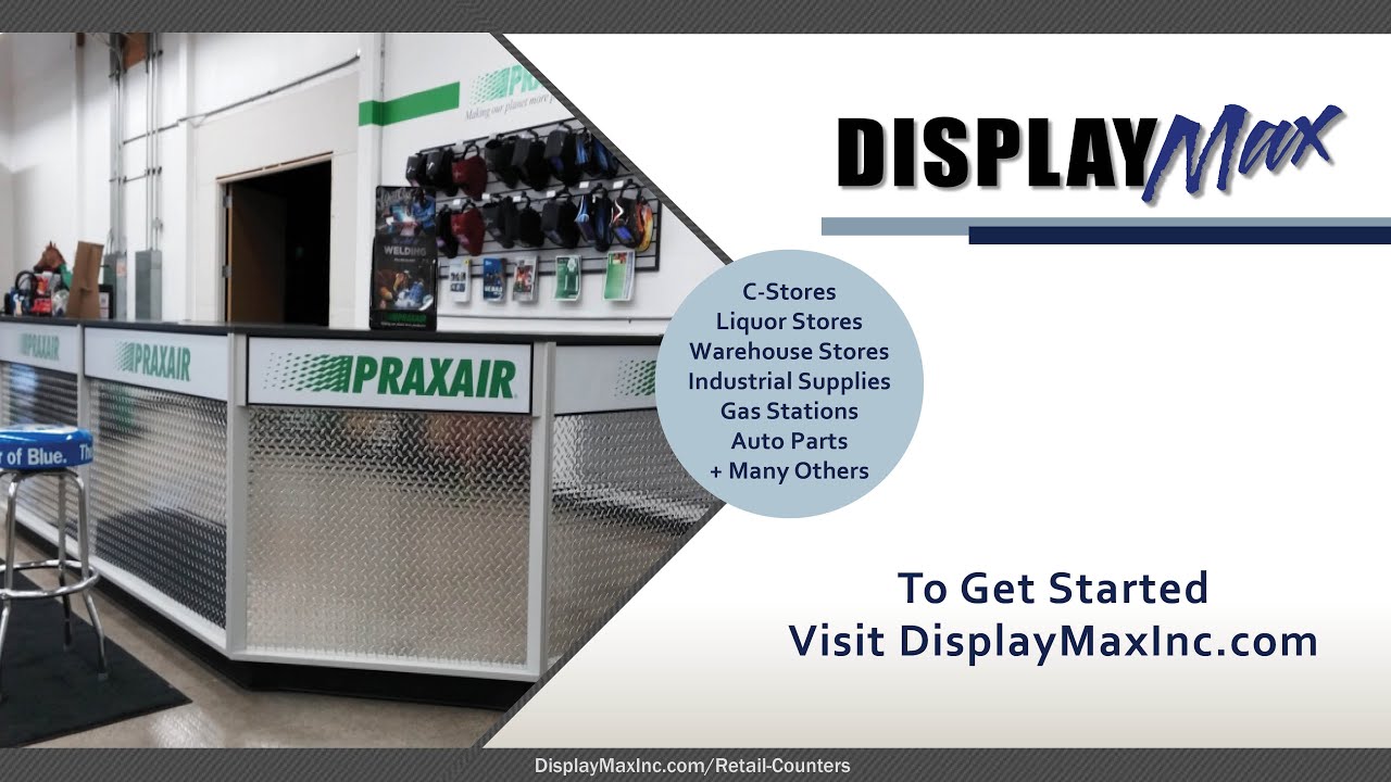 Retail Counter Solutions for Your Store - DisplayMax