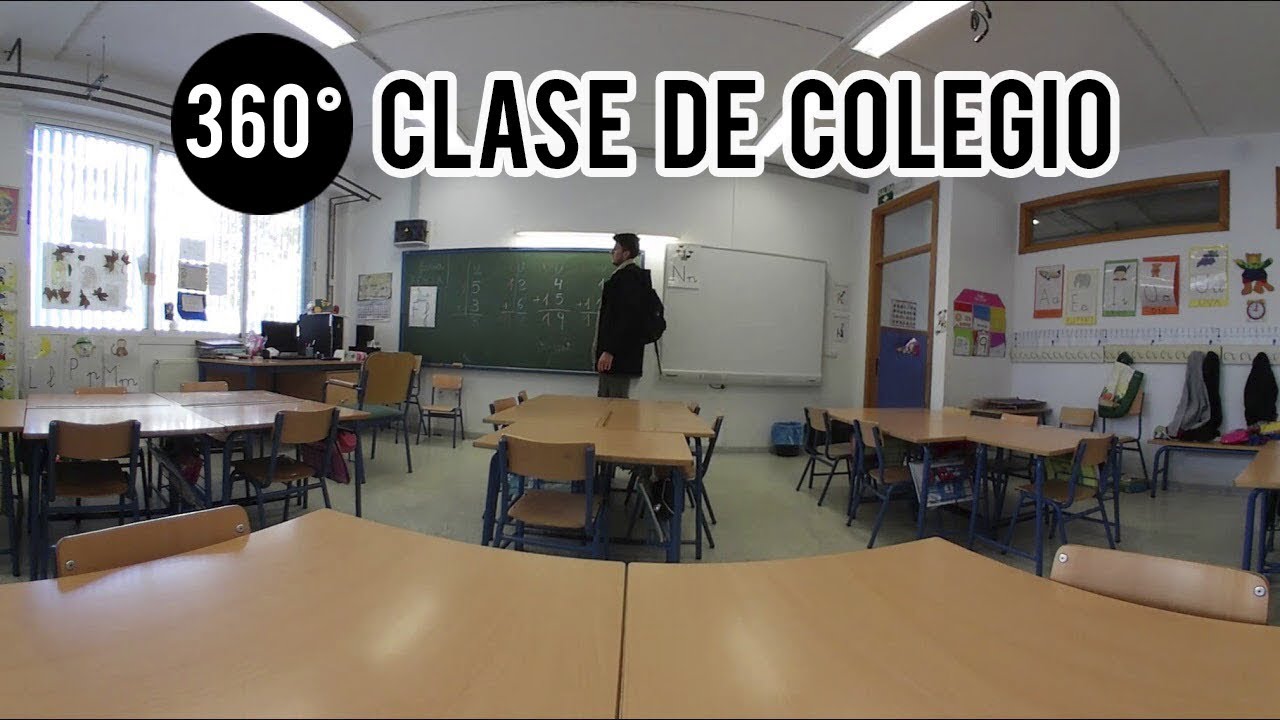 CLASE DE COLEGIO DE PRIMARIA EN 360 GRADOS | SAMSUNG GEAR 360 VIDEO TEST
