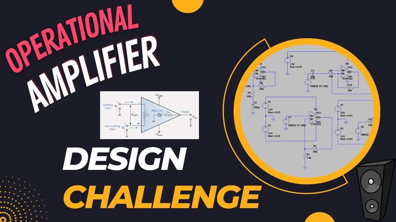 ELECTRONICS CHALLENGE: OPERATIONAL AMPLIFIER DESIGN (TLV9301)