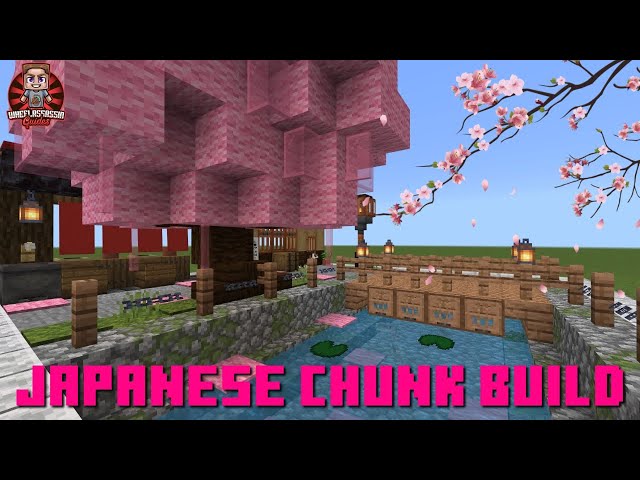 A Japanese Inspired Chunk Build!! Minecraft Map