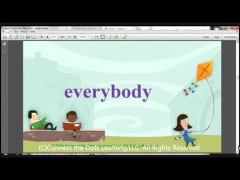 Fourth Grade Sight Words
