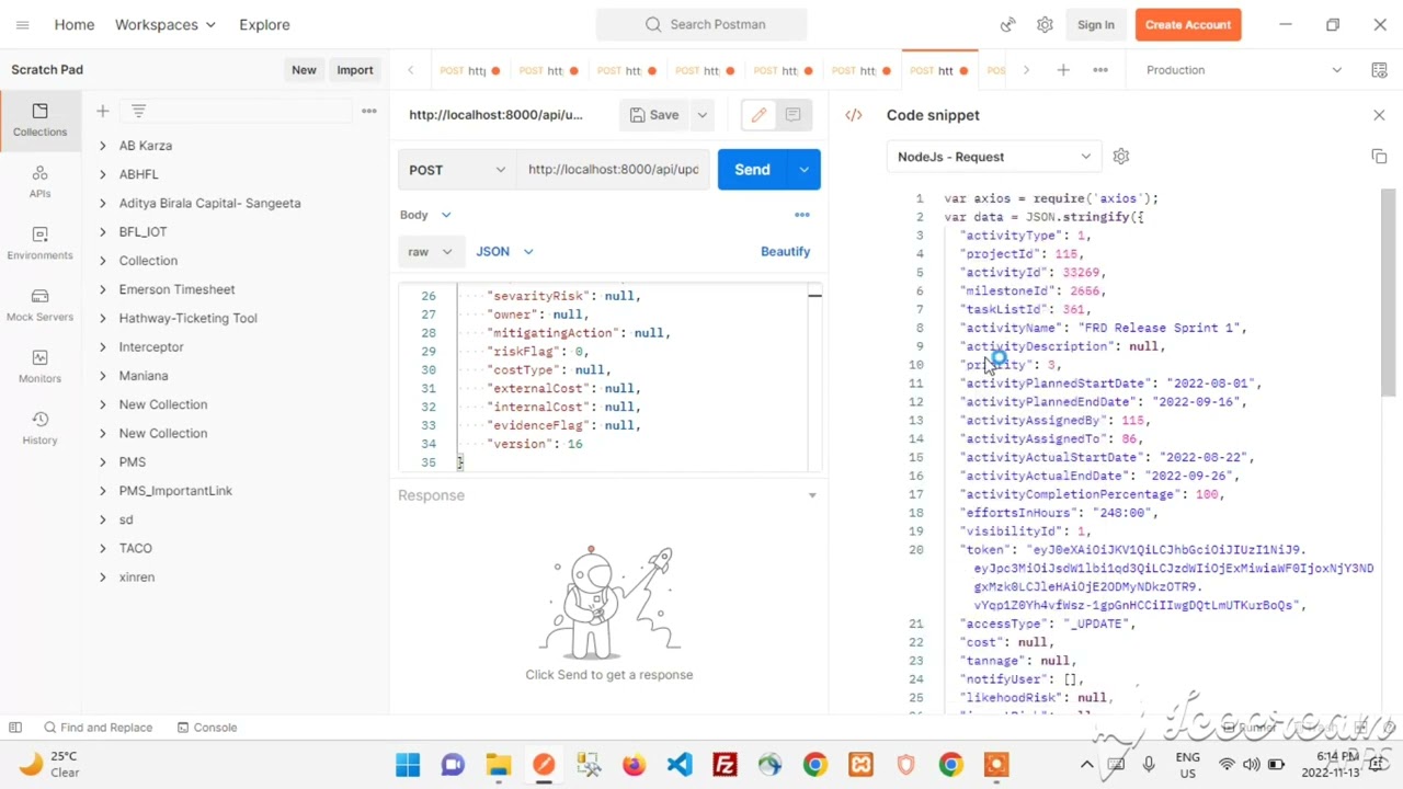 Postman Code snippet | Postman tutorial | Tips and tricks