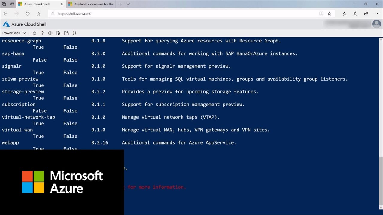 How to take advantage of Azure CLI Extensions | Azure Tips and Tricks