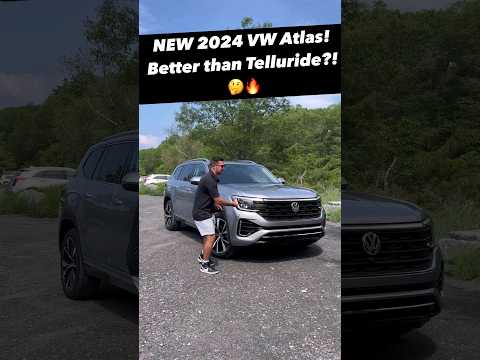 Five Reasons the Refreshed 2024 Volkswagen Atlas Might be *Better* than the Kia Telluride!