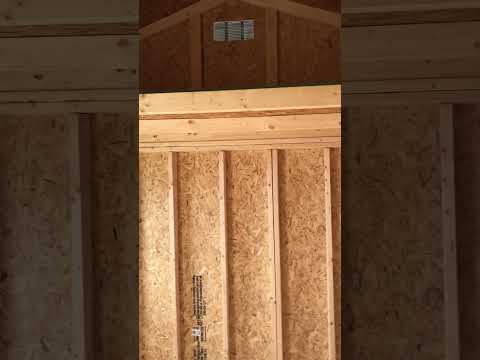 Wooden 10x16 Lofted Barn Garden Storage Shed #millironv #portablebuildings #gardenbuilding