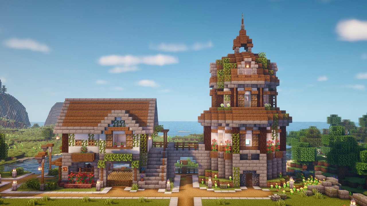 Minecraft | How to Build an Ultimate Survival Tower | Tutorial ...
