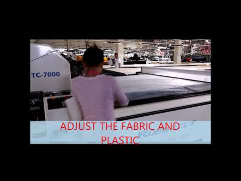 TSM AUTO CUTTER 自動裁剪機 TC-7000 Traveling System