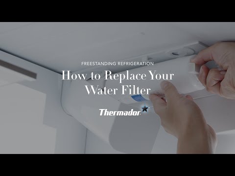 How to Replace the Water Filter in Your Freestanding Thermador Refrigerator