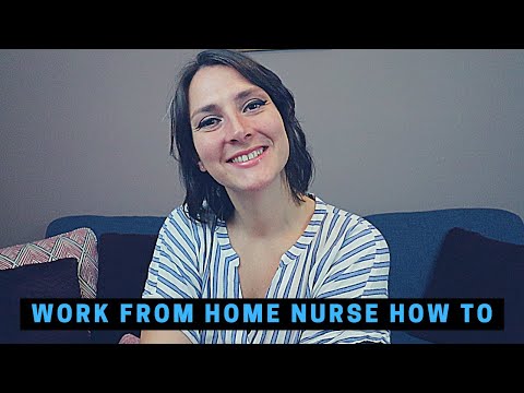 How I got a work from home nursing job / Companies hiring work from home nurses&key words to search