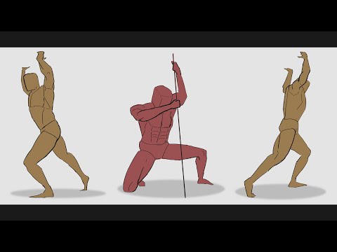Gesture Drawing With Lineweight #gesturedrawing #digitalart