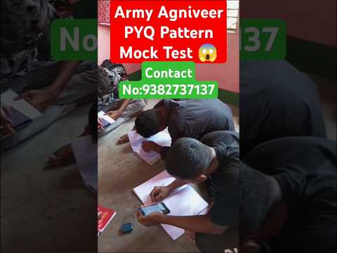 Army Agniveer Bengali Best Mock Test 🎉💯 #youtubeshorts #shortvideo #ytshorts #army #shorts #short