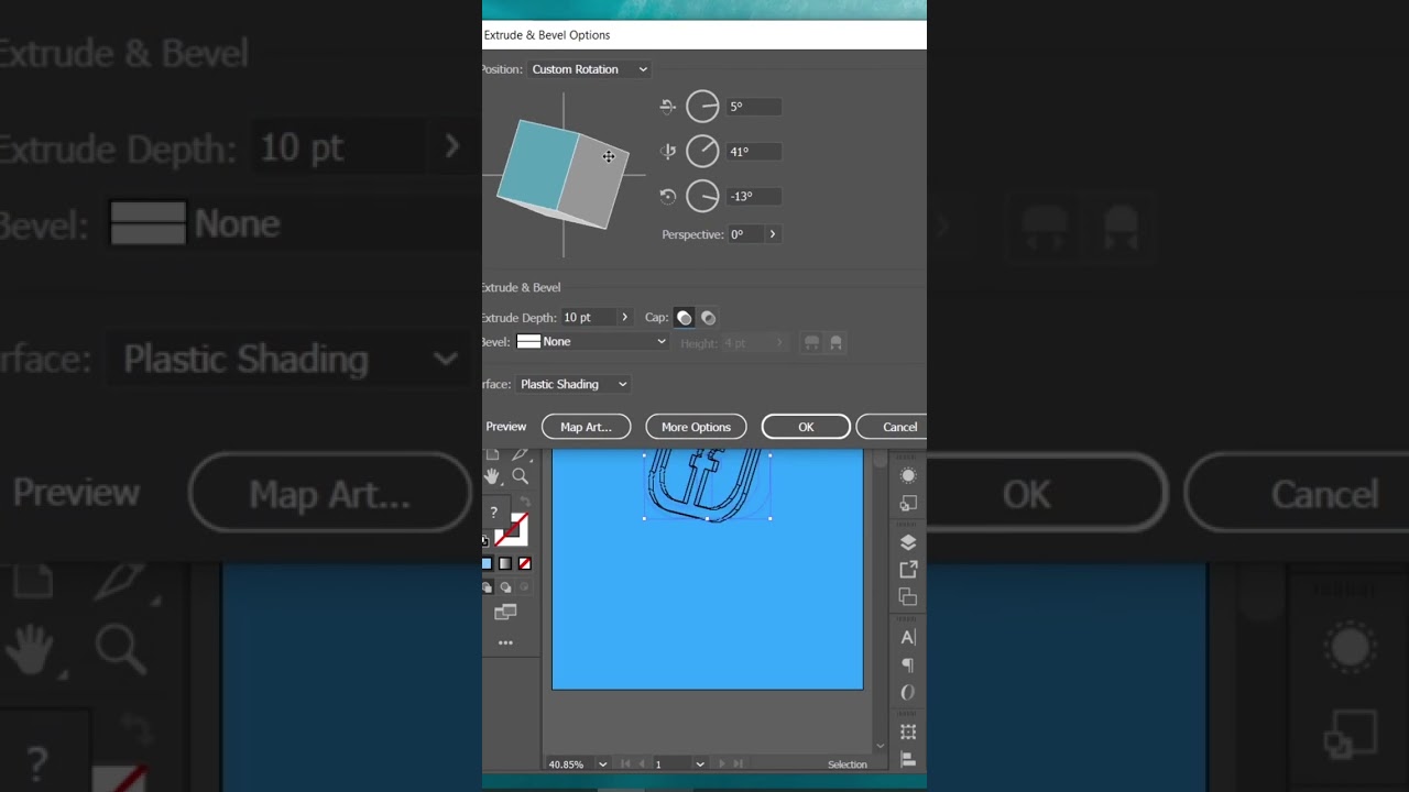 3D icon design in Adobe Illustrator #tutorial #adobe #3d #designer