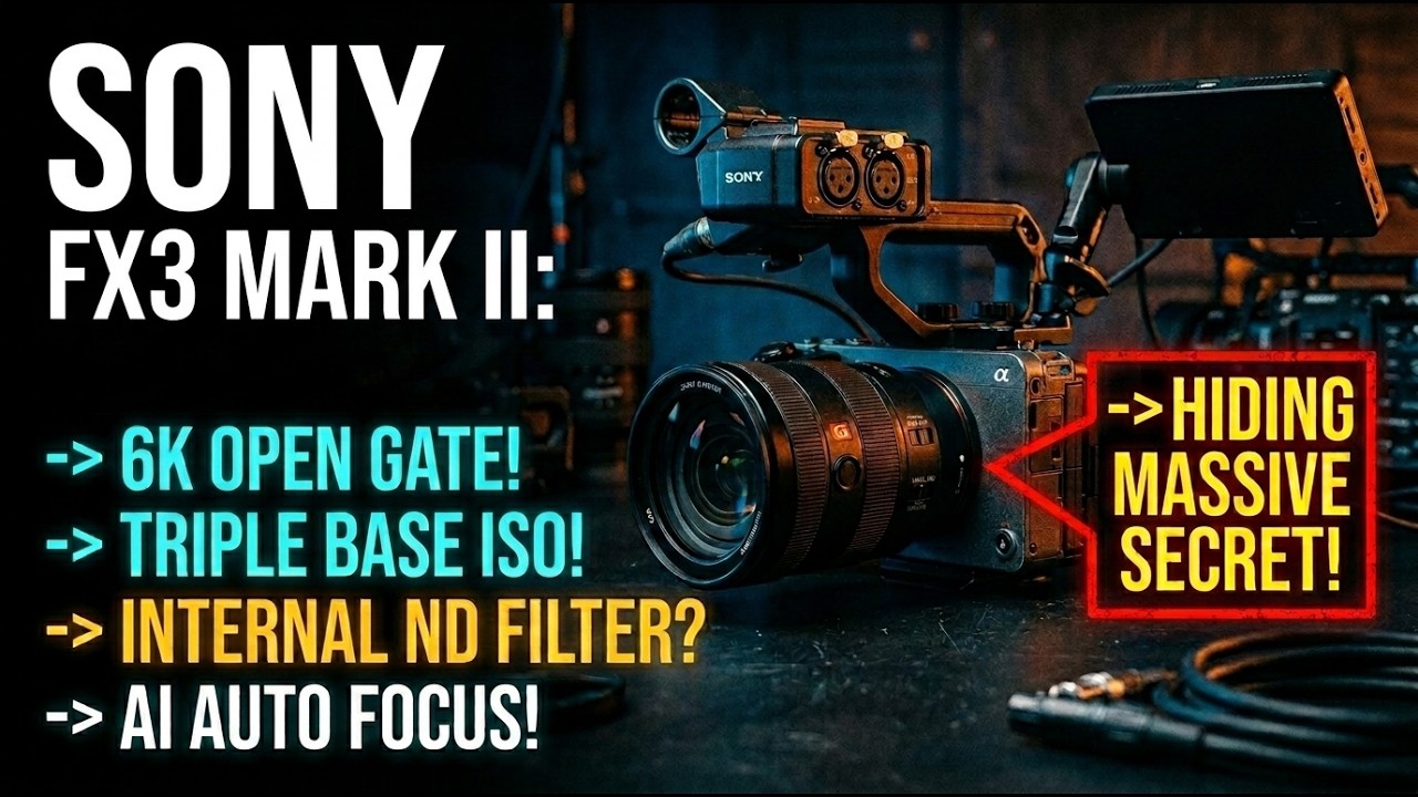 The Sony FX3 Mark II is Hiding a MASSIVE Secret (New Leaks Revealed)