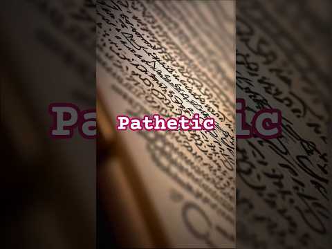 etmology of pathetic #wordorigins #etymology