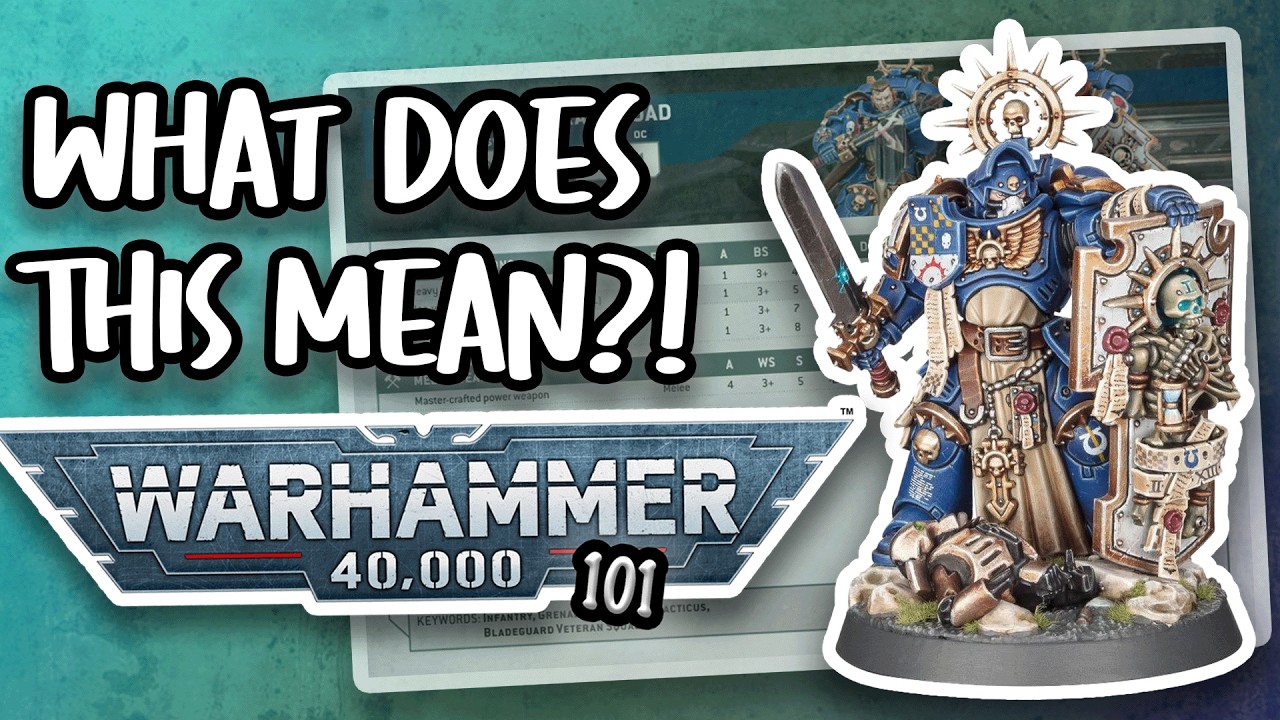 BEGINNERS GUIDE: Warhammer 40K Datasheets