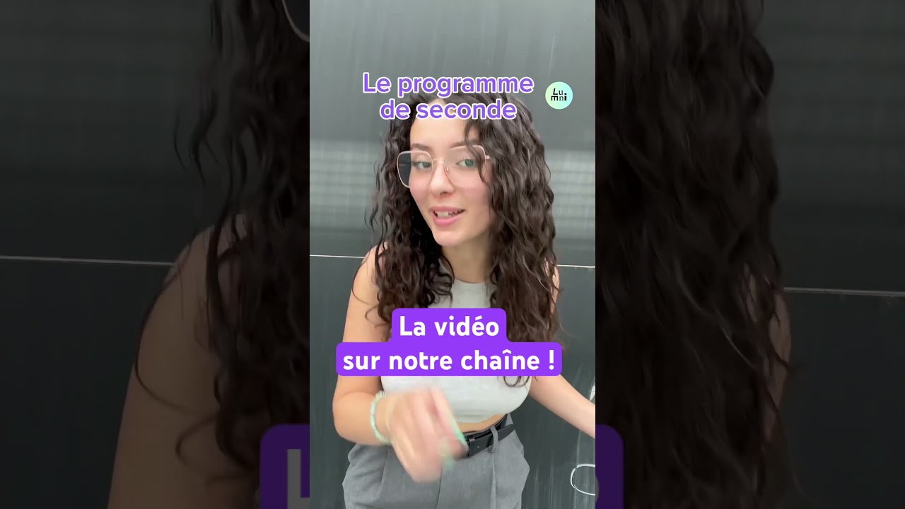 Les maths en seconde : tout ce qu’il faut savoir ! #shorts