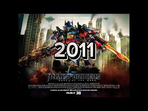 Evolution of All Transformers' live-action posters 2007/2023 #ChrisBrown#