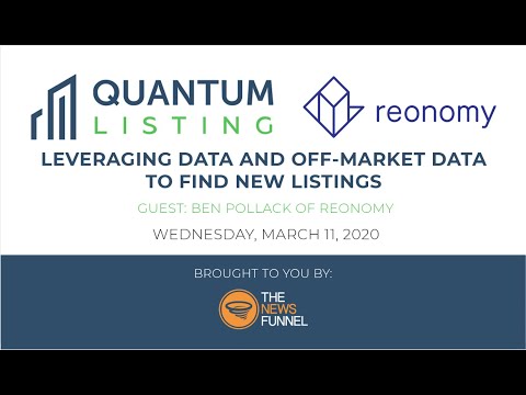Leveraging Technology and Off Market Data to Find New Listings with Reonomy